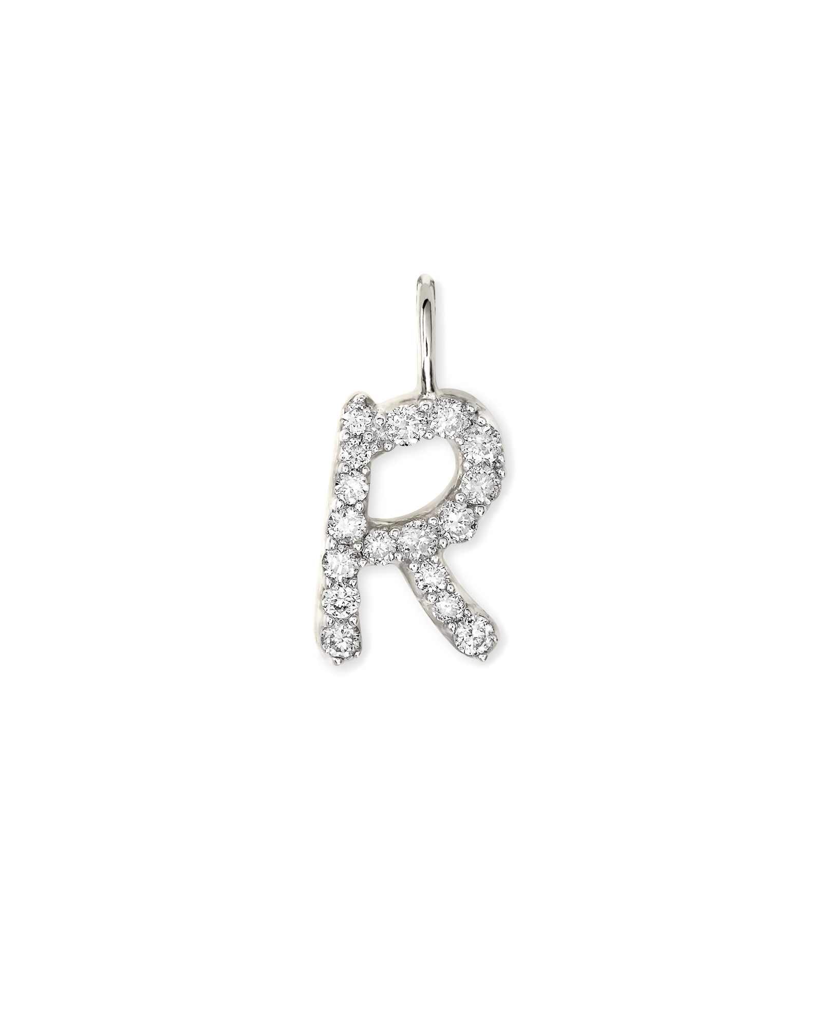 Letter R In Purple Diamond