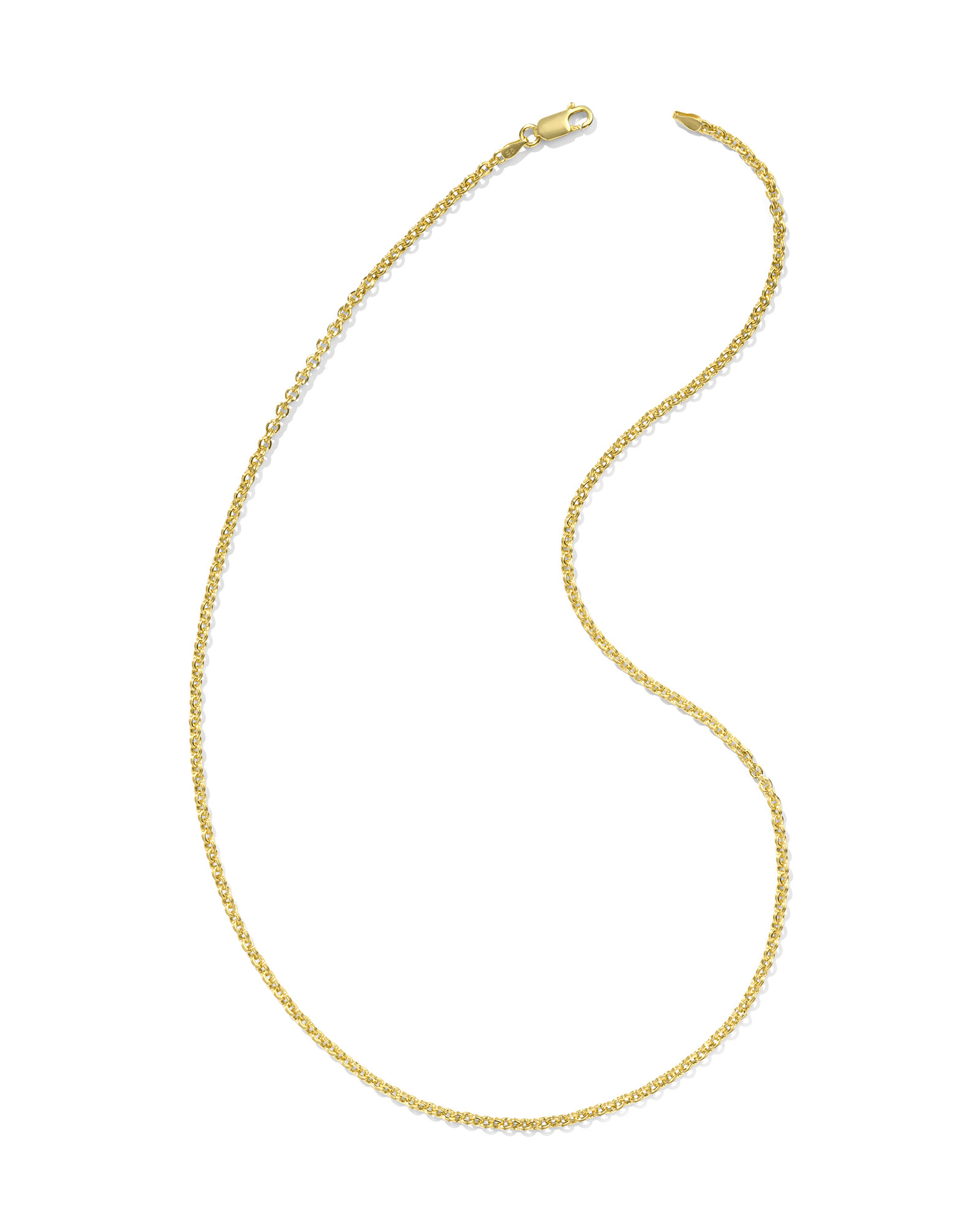 Axel 20" Chain Necklace in 18k Gold Vermeil | Kendra Scott