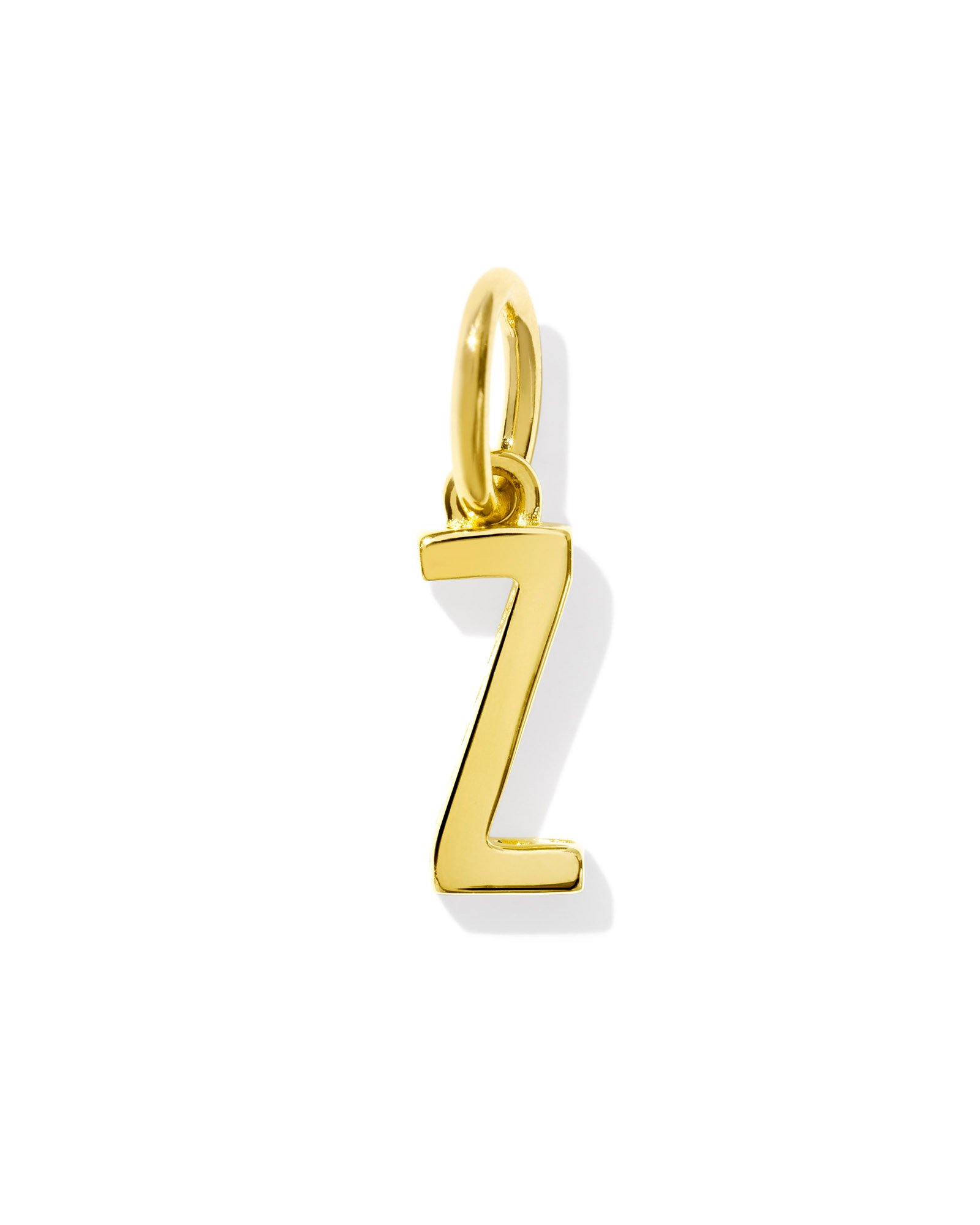 Metal Letter Z 18k Gold Vermeil Charm | Kendra Scott