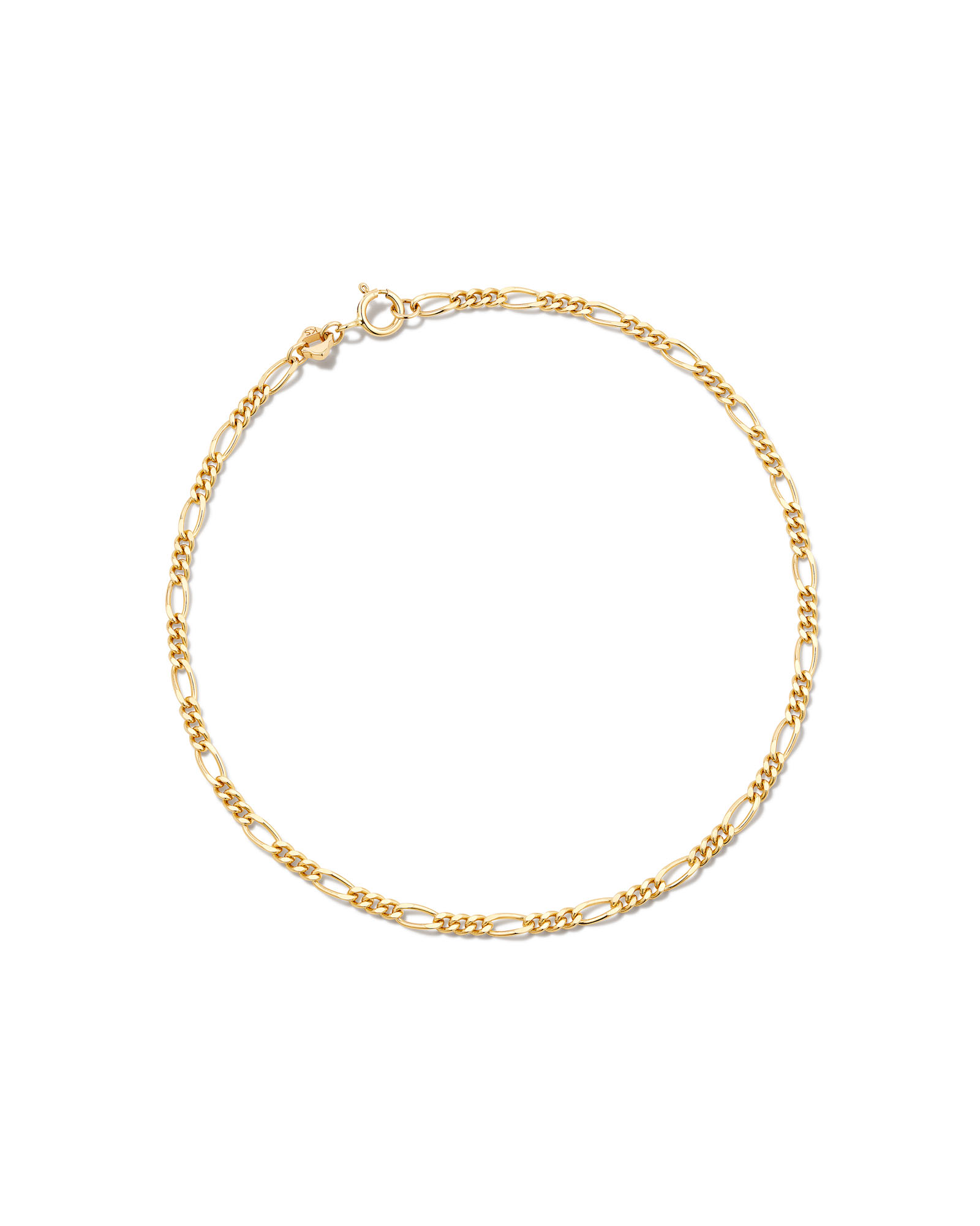 Figaro Chain Bracelet in 14k Yellow Gold | Kendra Scott