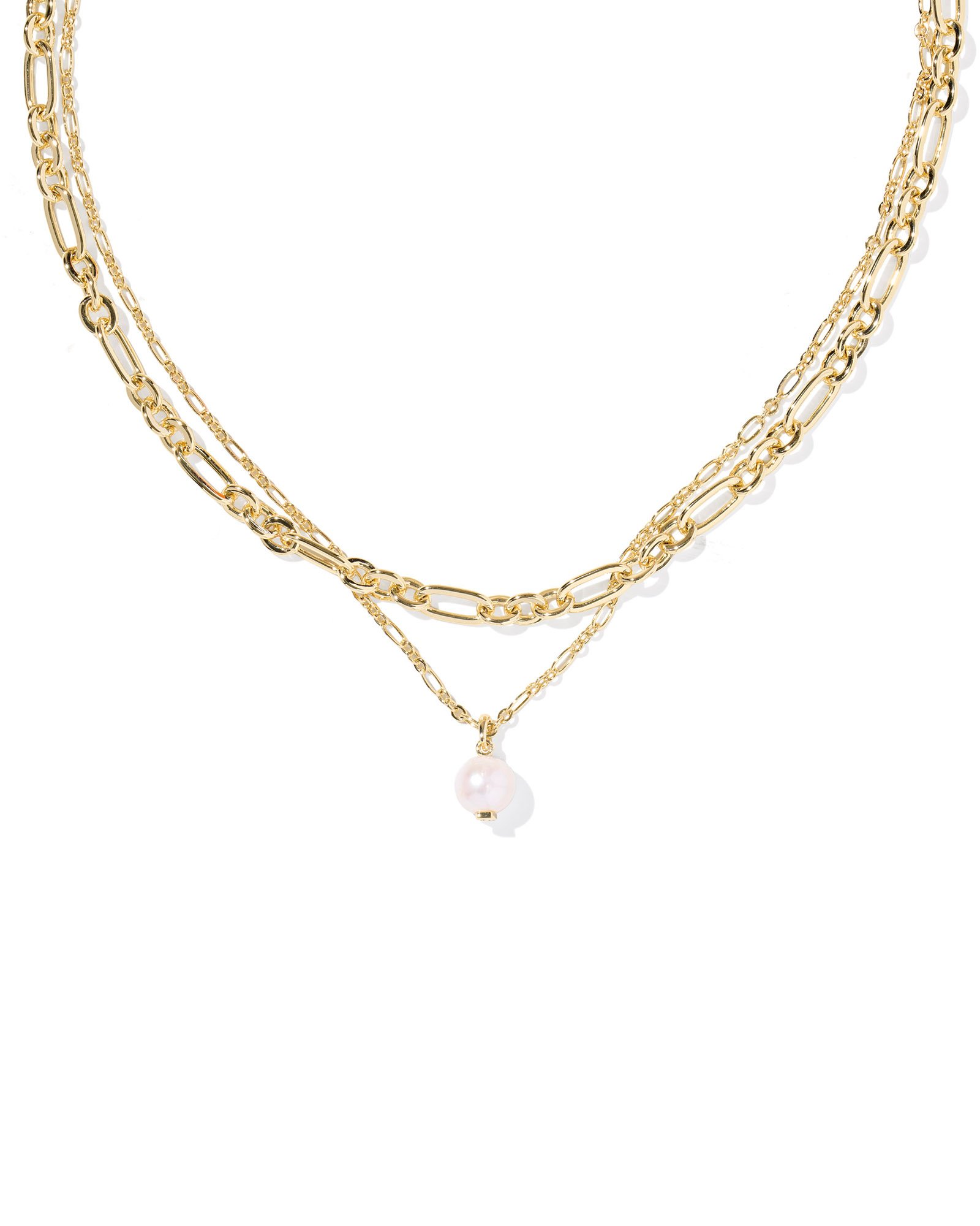 Ashton Gold Multi Strand Necklace | Kendra Scott