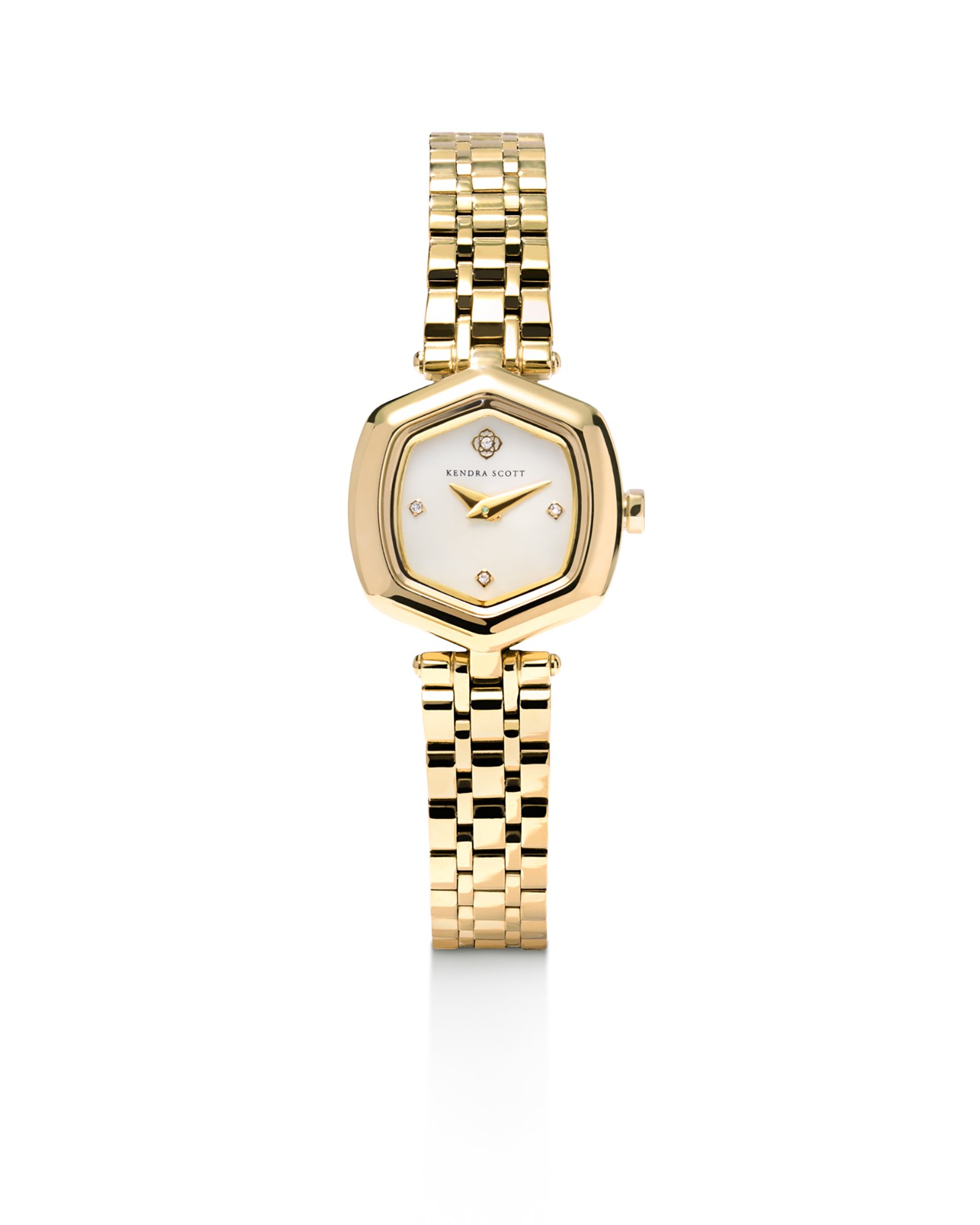 Davie Gold Tone Stainless Steel Watch | Kendra Scott