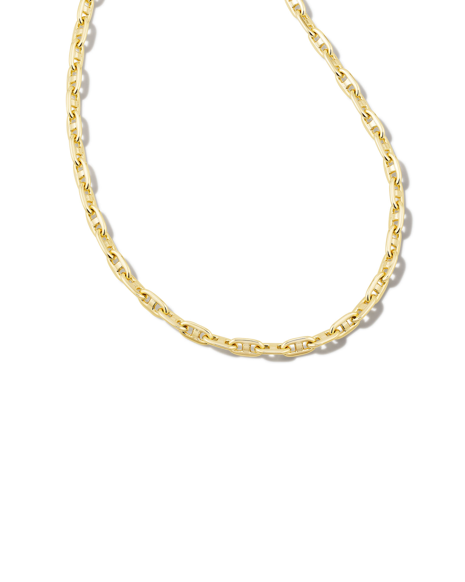 Bailey Gold Chain Necklace in White Mix | Kendra Scott