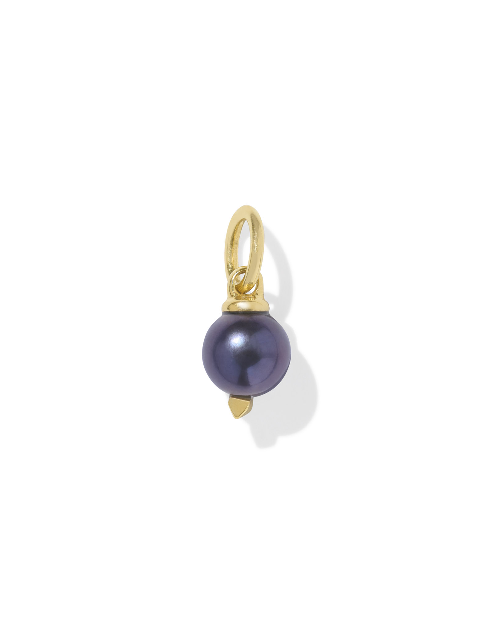 Mabel 18k Gold Vermeil Pearl Accent Charm in Peacock Pearl | Kendra Scott