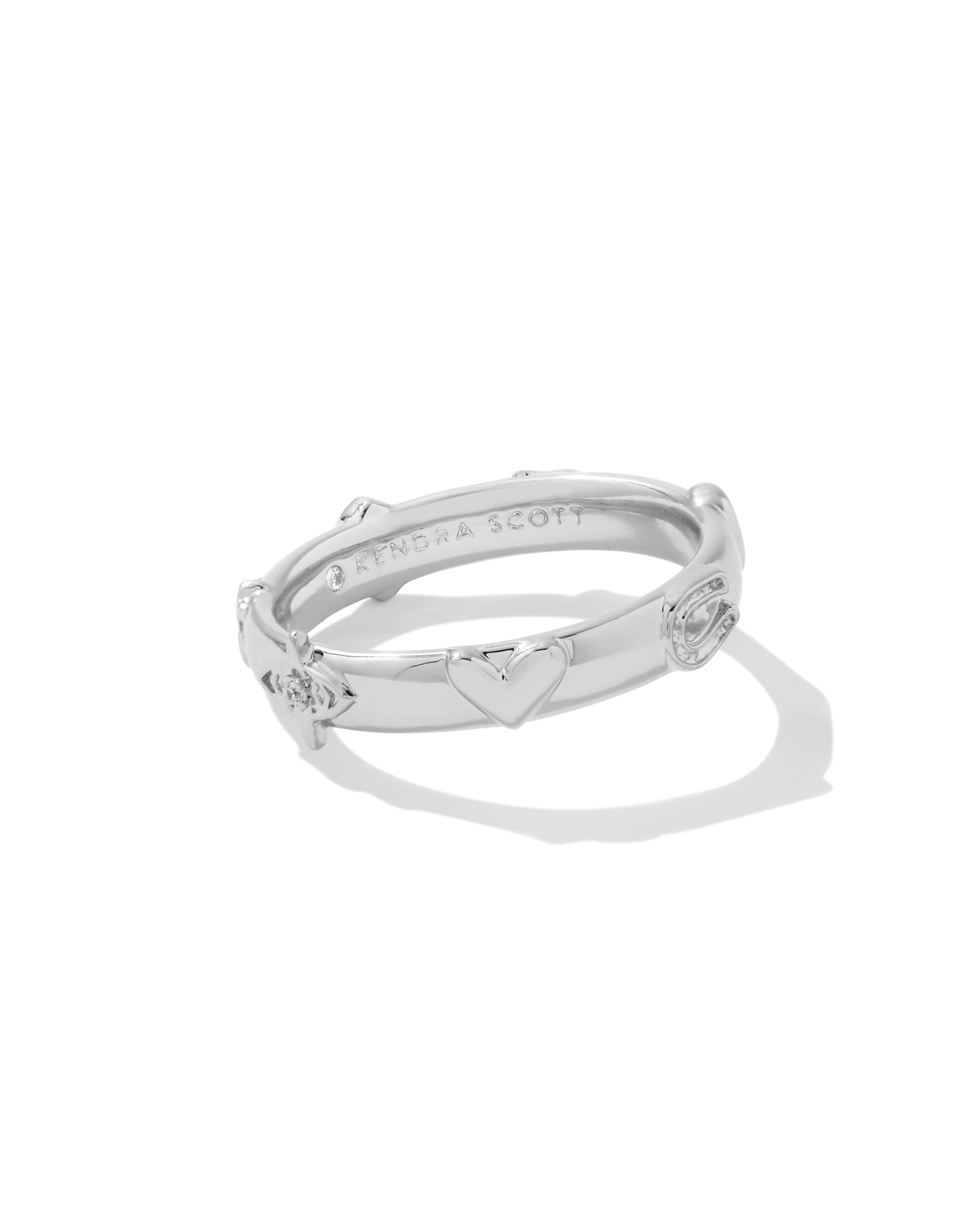 Beatrix Band Ring in Silver | Kendra Scott