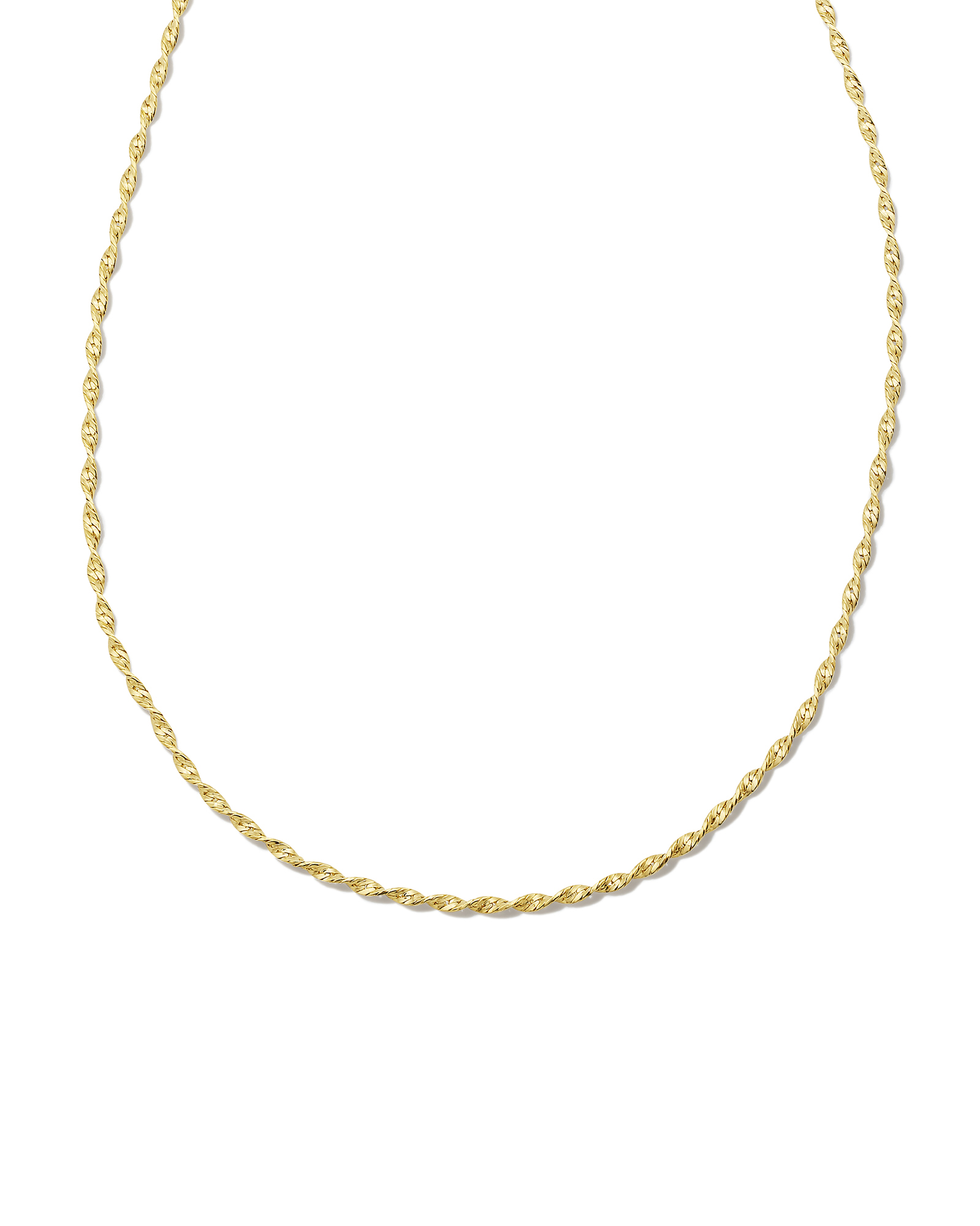 Twisted Victorian Chain Necklace in 18k Gold Vermeil | Kendra Scott