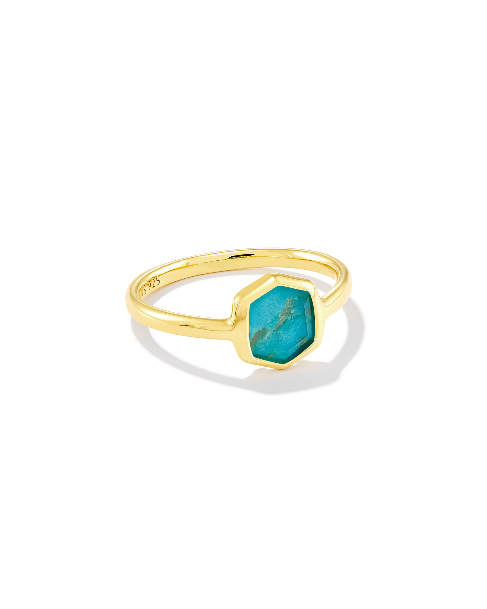Turquoise Stone Ring Small
