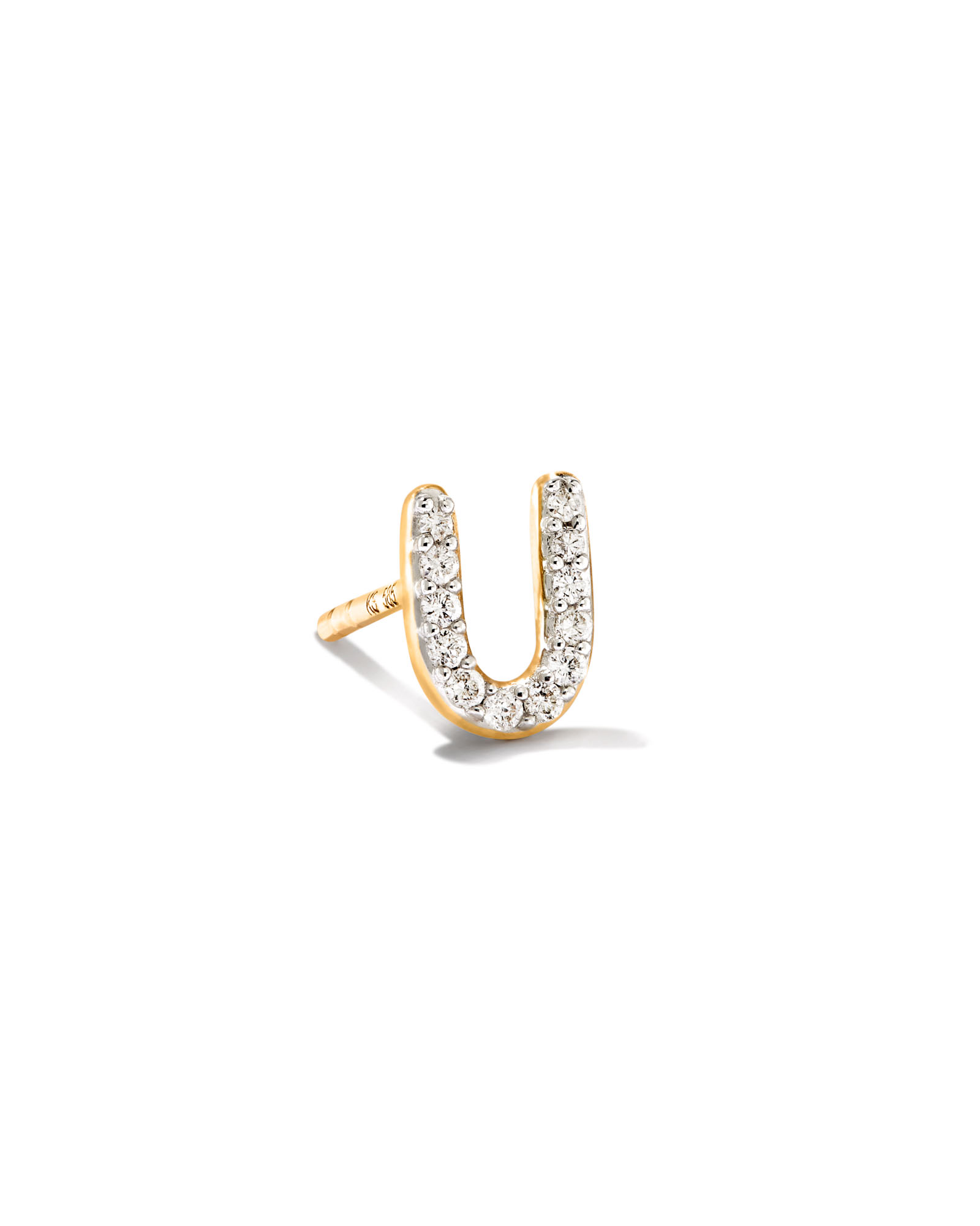 Alphabet U In Diamond
