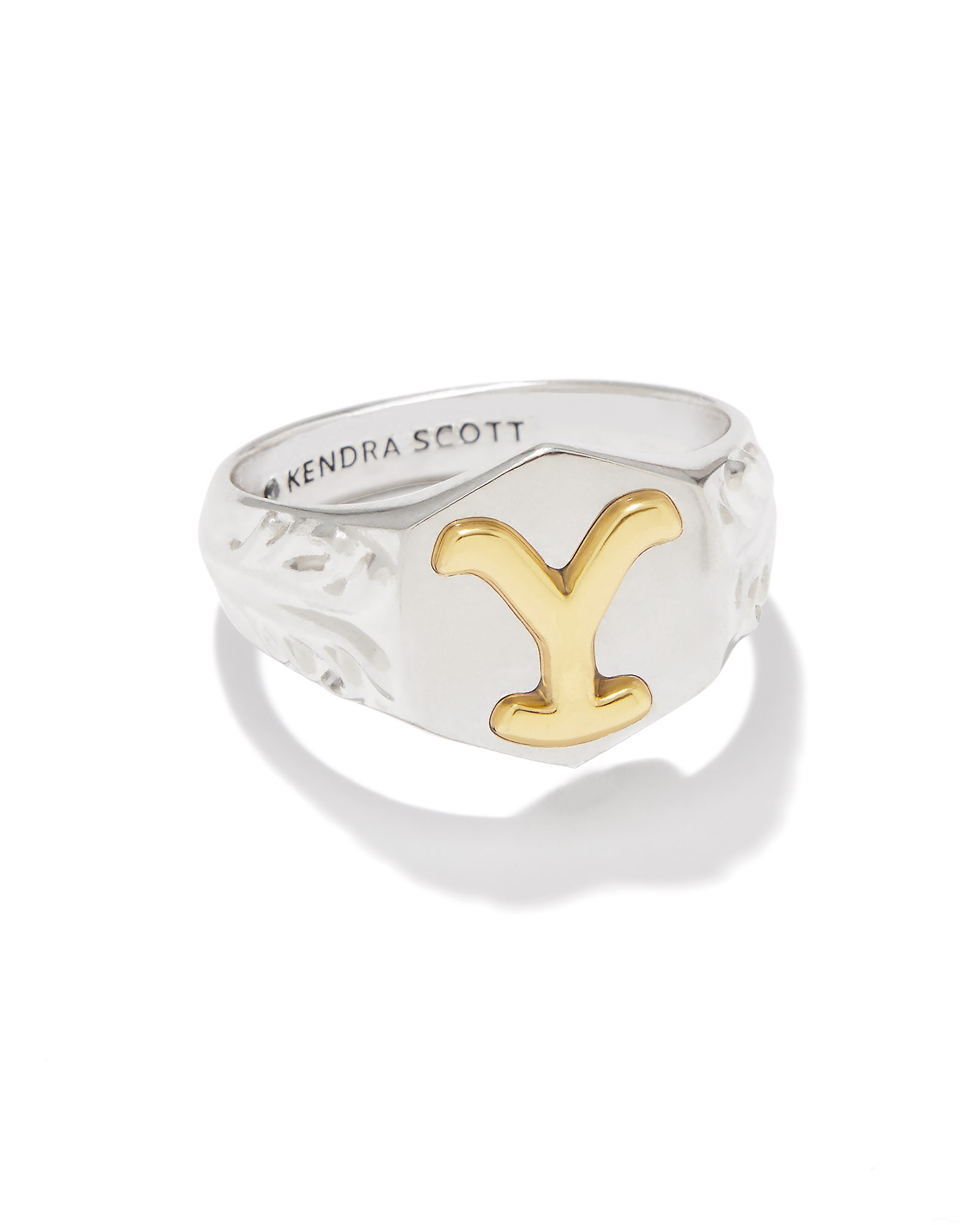 Yellow Rose by Kendra Scott x Yellowstone™ Rip Band Ring in Vintage ...