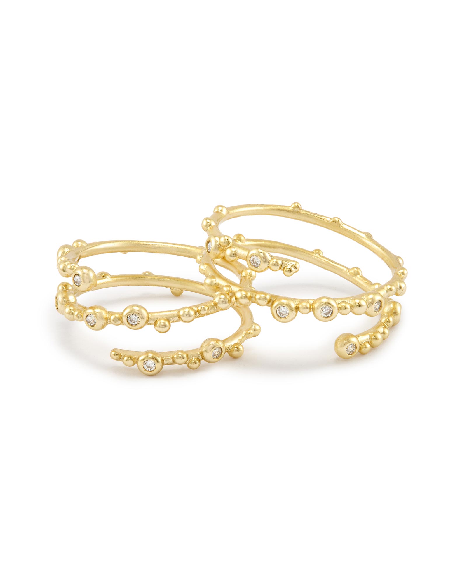 Zoe Gold Stackable Ring Set | Stacking Rings | Kendra Scott