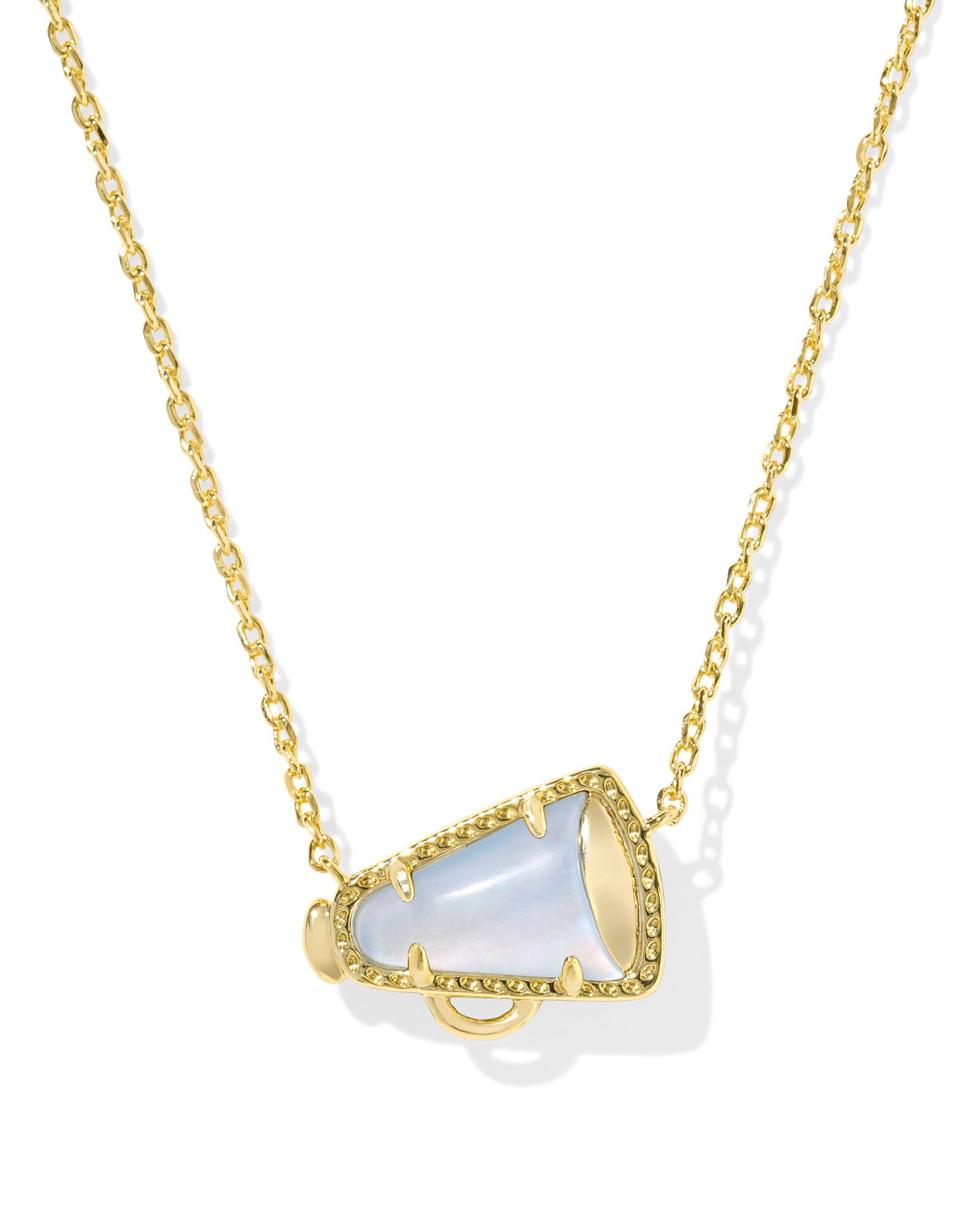 Cheer Gold Short Pendant Necklace | Kendra Scott