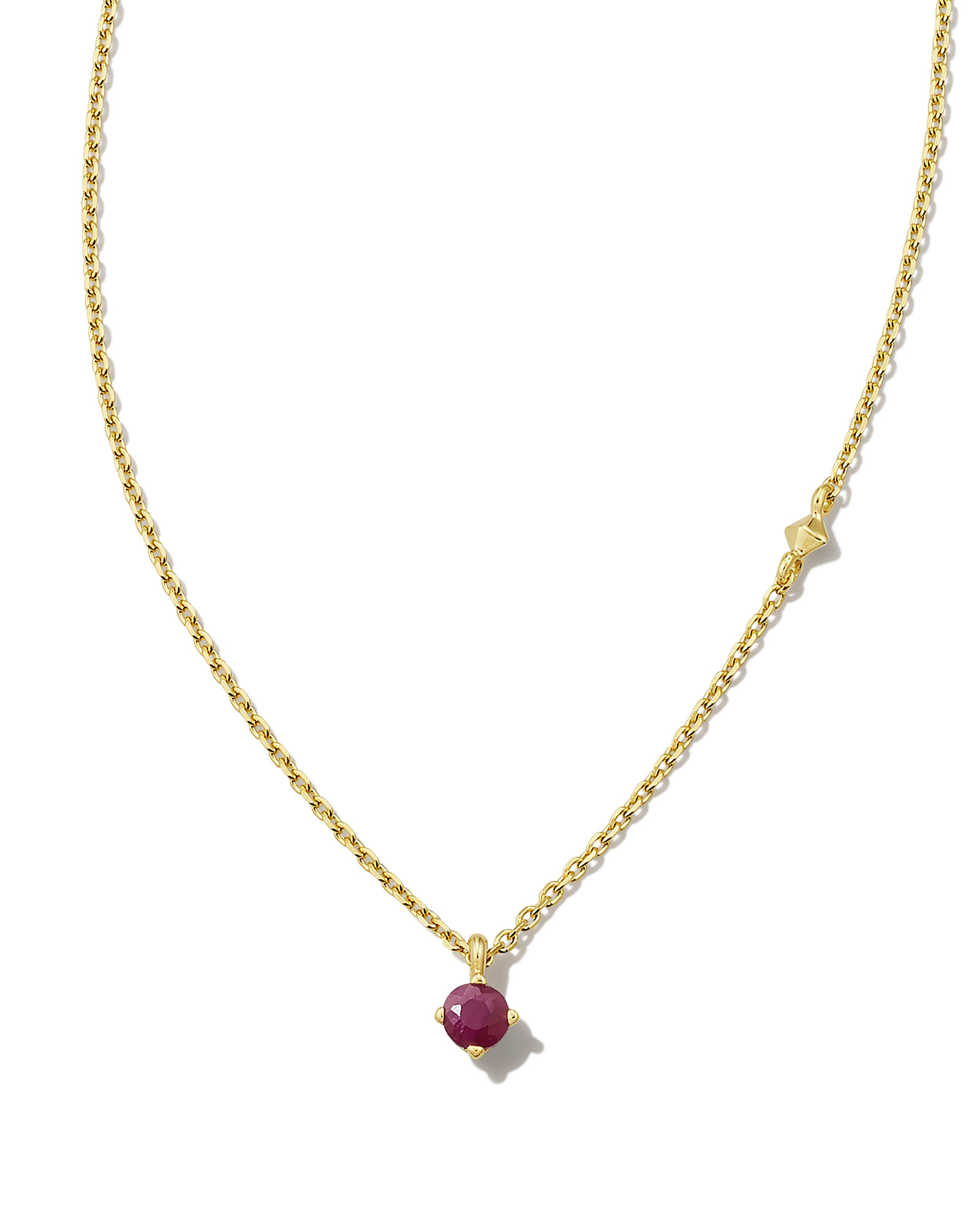 Maisie 18k Gold Vermeil Pendant Necklace in Ruby | Kendra Scott