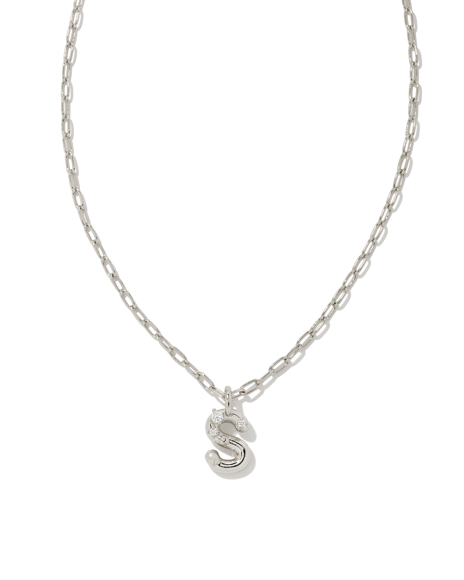 Letter S Silver