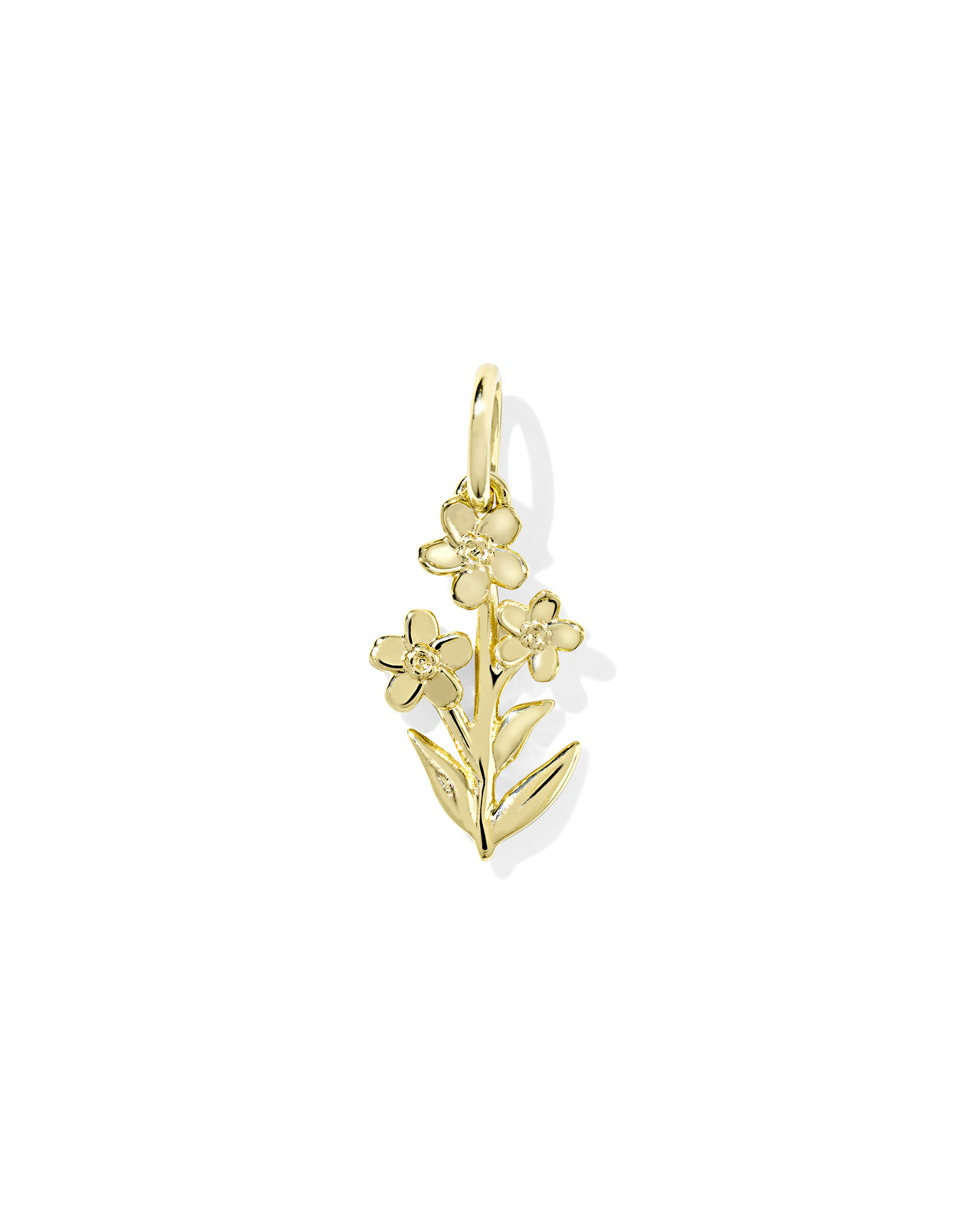 Lilah 18k Gold Vermeil Flower Charm | Kendra Scott