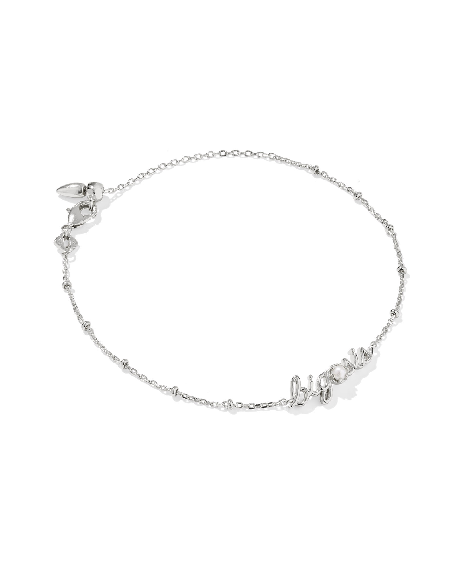 Big Sis Silver Delicate Chain Bracelet | Kendra Scott