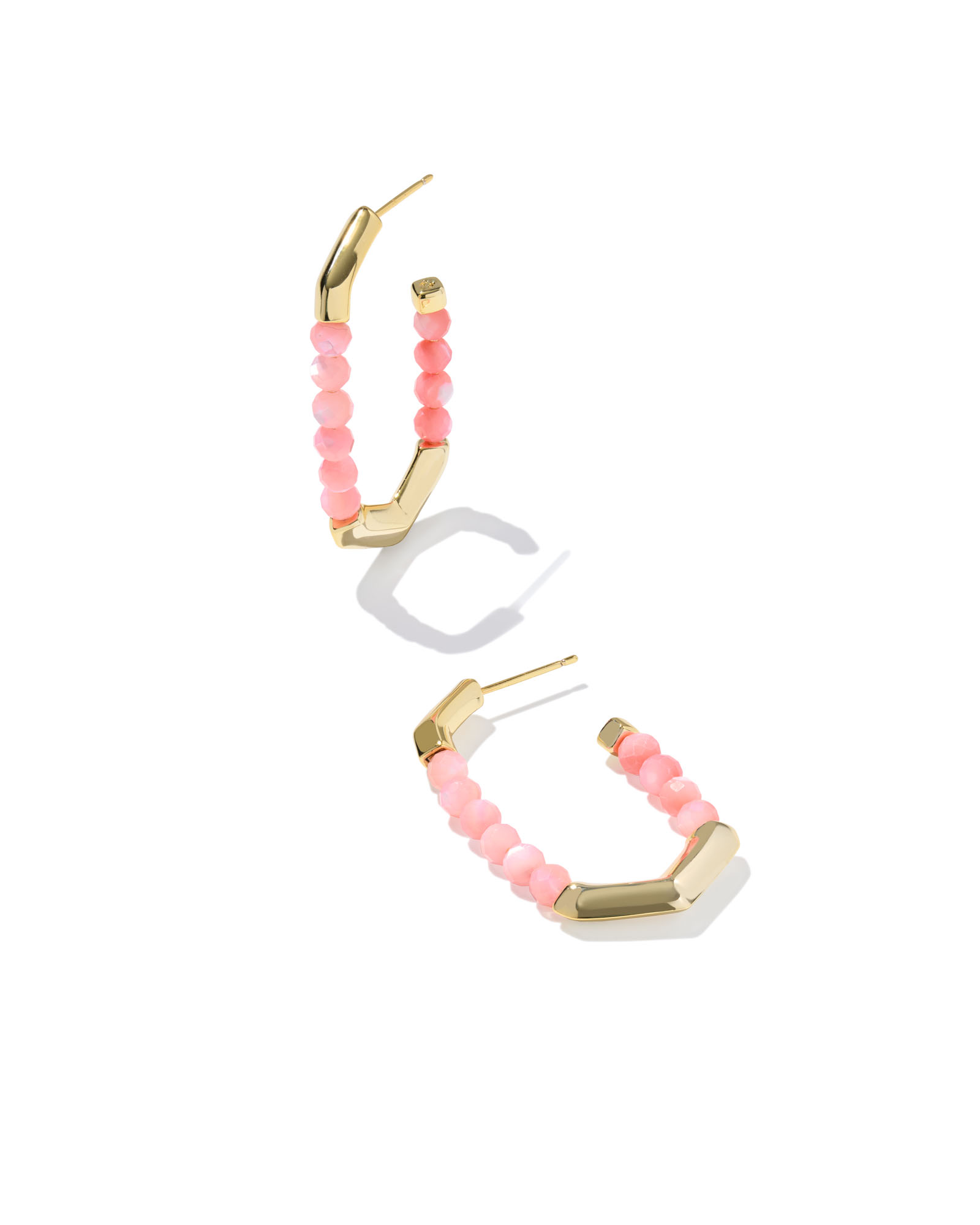 Sylvia Gold Hoop Earrings | Kendra Scott