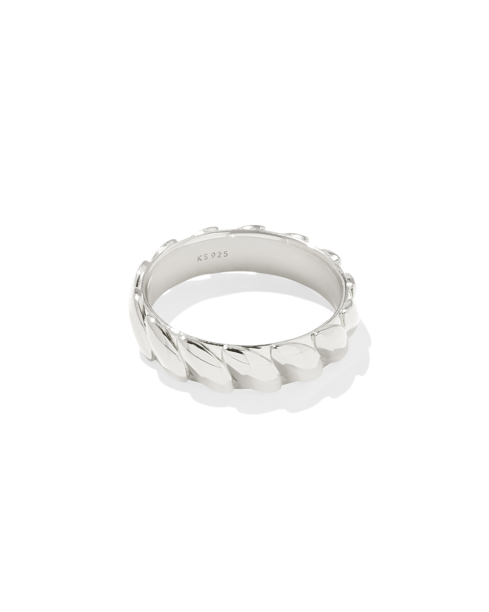 Tyler Wide Band Ring in Sterling Silver | Kendra Scott