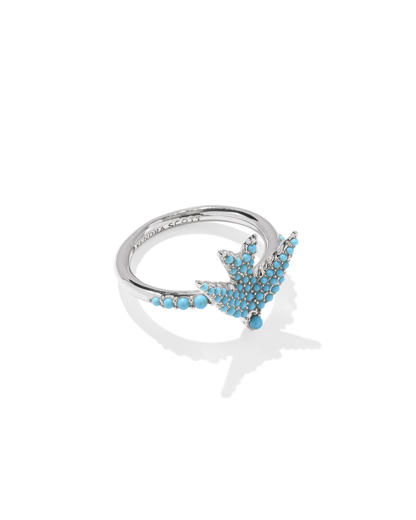 Melody Bird Silver Cocktail Ring | Kendra Scott